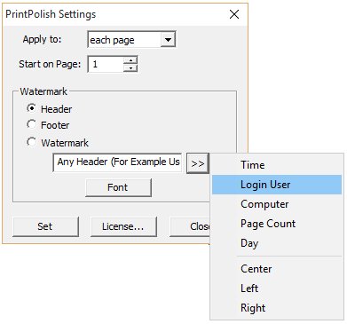 Print Watermark Header Footer Download