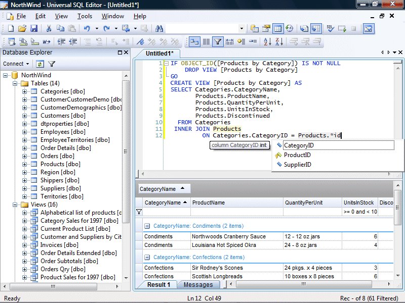 Universal SQL Editor Download