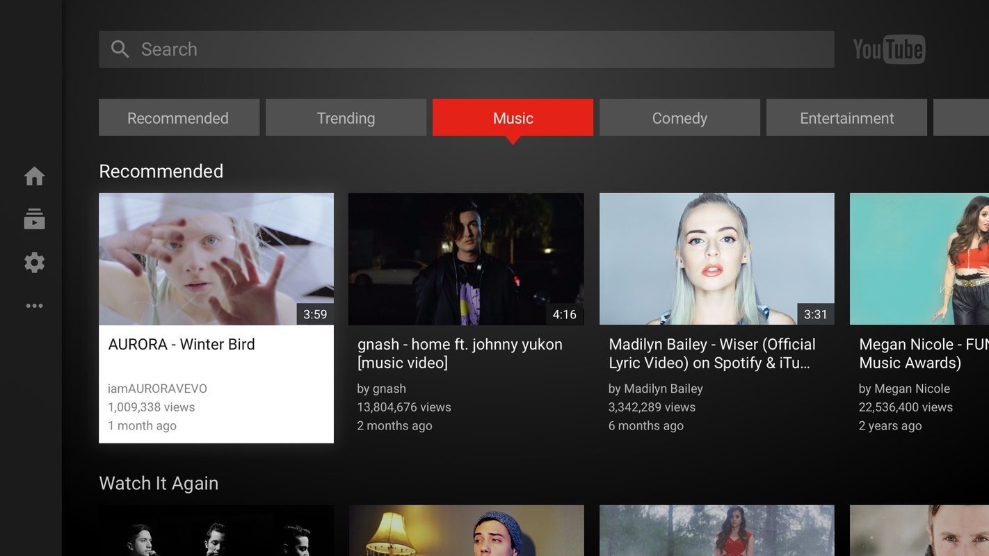 Free Download YouTube for Android TV