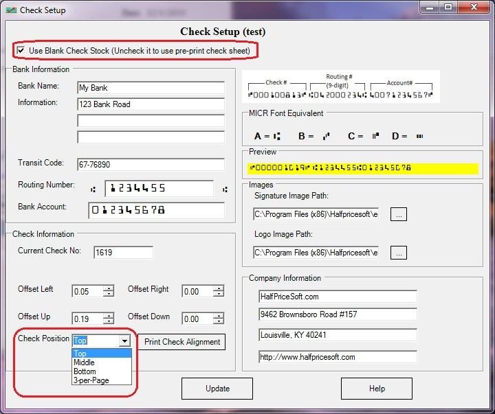 ezCheckPrinting Download