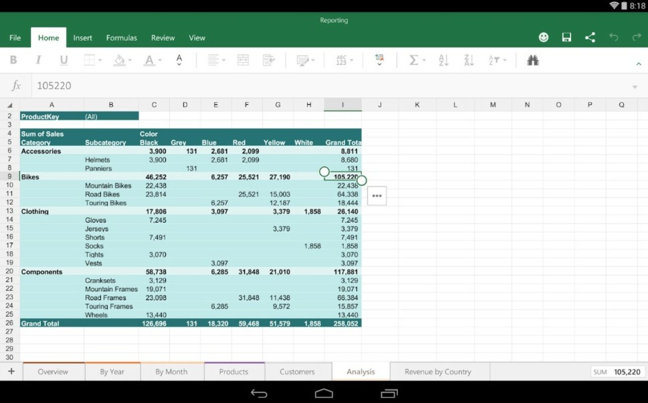Free Download Microsoft Excel for Android