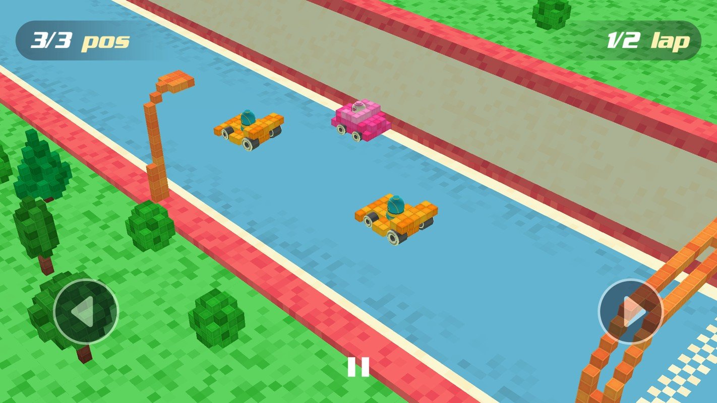 Blocky Racing for Android Free Download