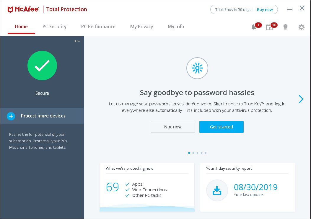 Download McAfee Total Protection