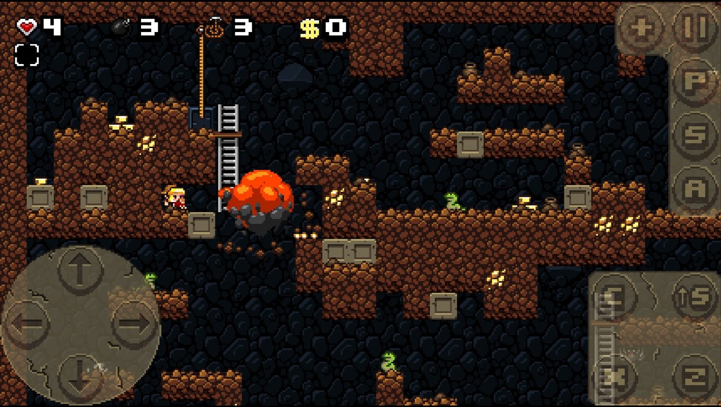 Spelunky Classic HD for Android Free Download