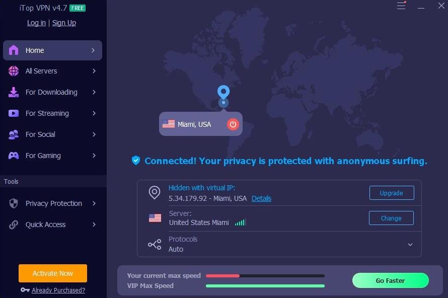 Free Download iTop VPN