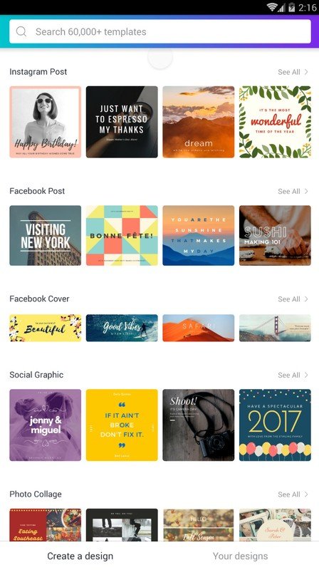 Canva for Android Free Download