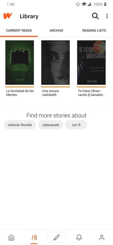 Wattpad for Android Free Download