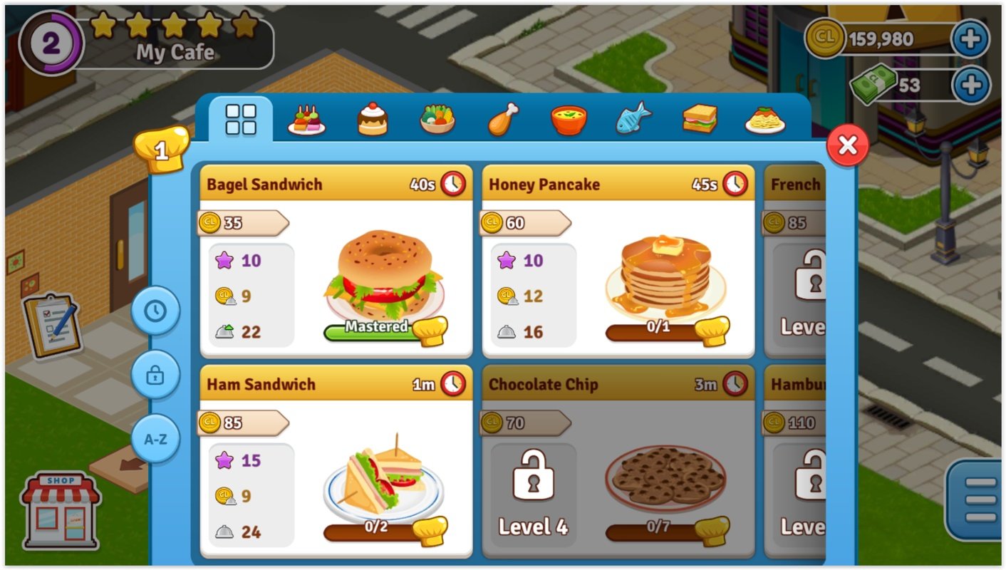Cafeland - World Kitchen for Android Free Download