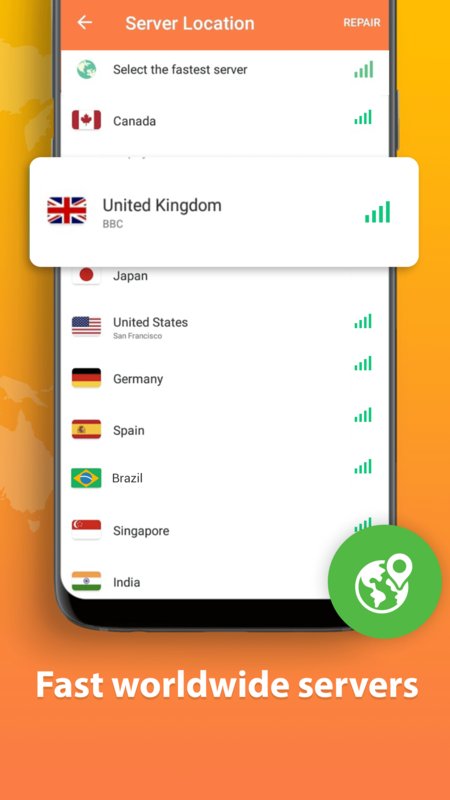 Turbo VPN Lite for Android Free Download