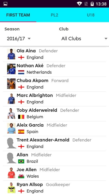 Premier League - Official App for Android Free Download