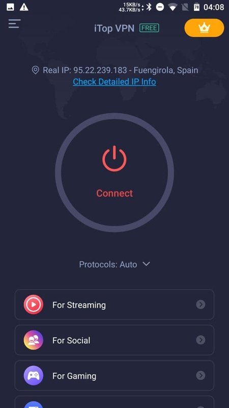 Free Download iTop VPN for Android