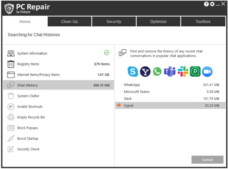 Download Fixbyte PC Repair