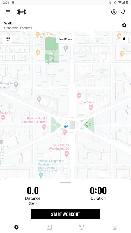 MapMyWalk for Android Free Download