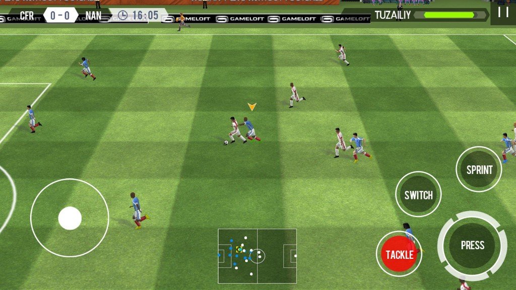 REAL FOOTBALL for Android Free Download