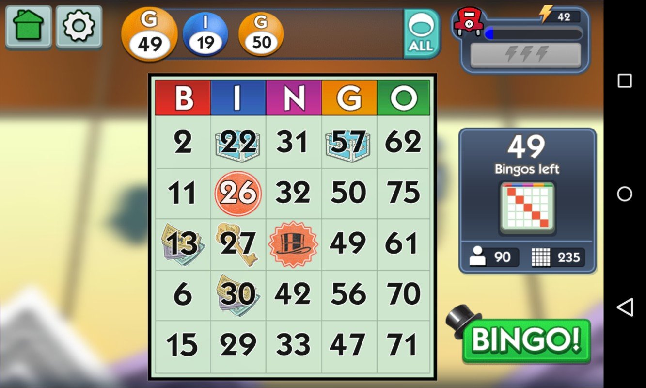 MONOPOLY Bingo! for Android Free Download